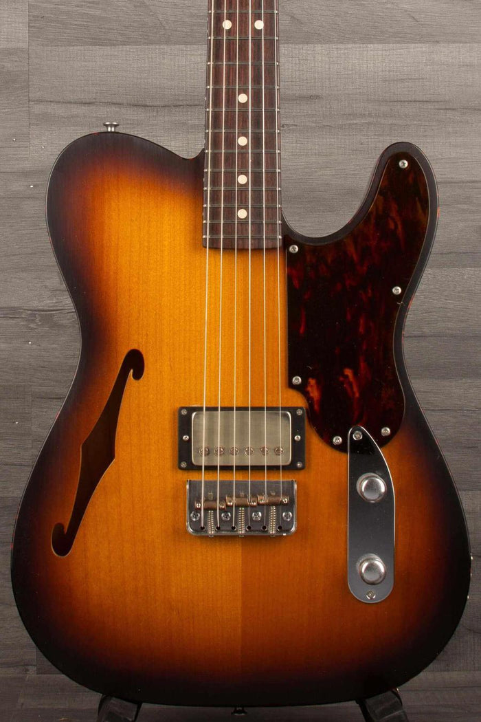 USED - Patrick James Eggle Oz-T Cabronita Thinline 2 Tone burst – MusicStreet