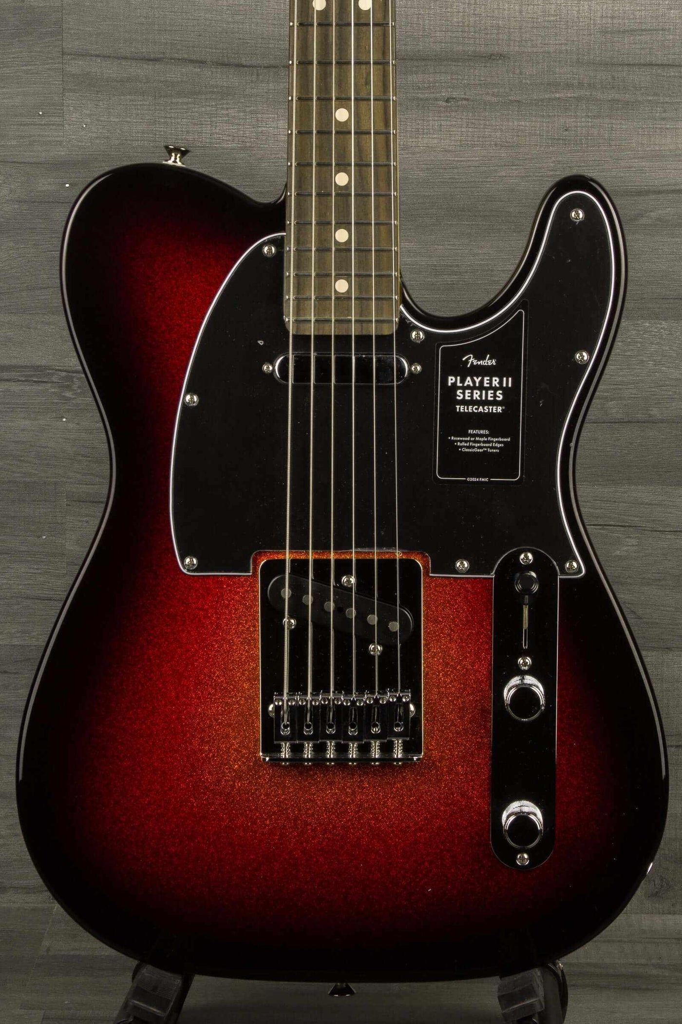 Fender Limited Edition Player II Telecaster, Sparkle 3-Color Sunburst ...
