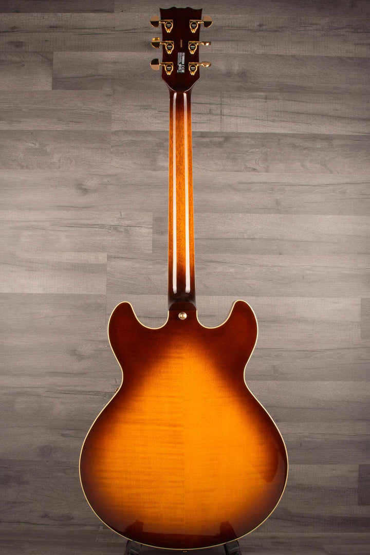 Yamaha SA2200 Semi Hollow Electric Guitar in Violin Sunburst