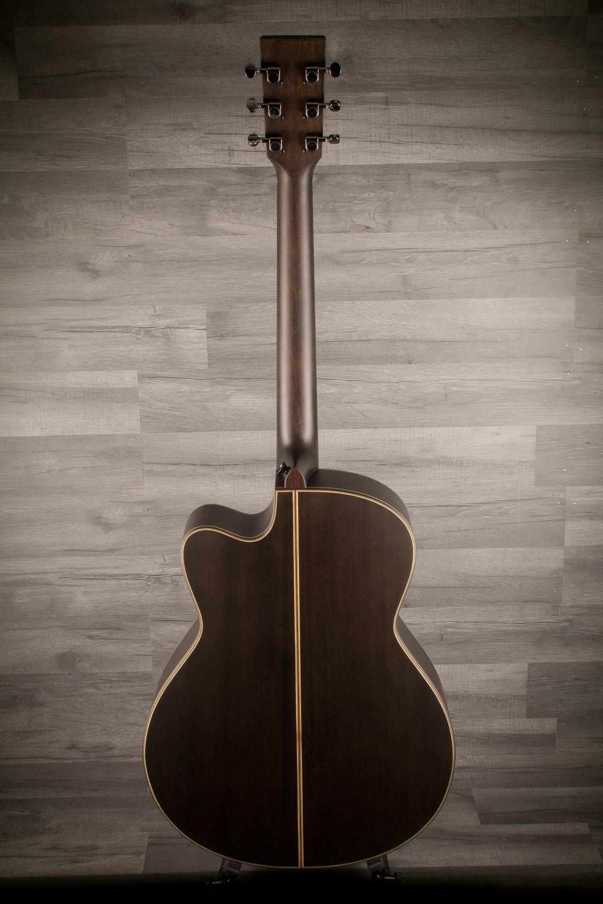 Auden Austin Cutaway Electro Acoustic Guitar - Satin Black | Musicstreet