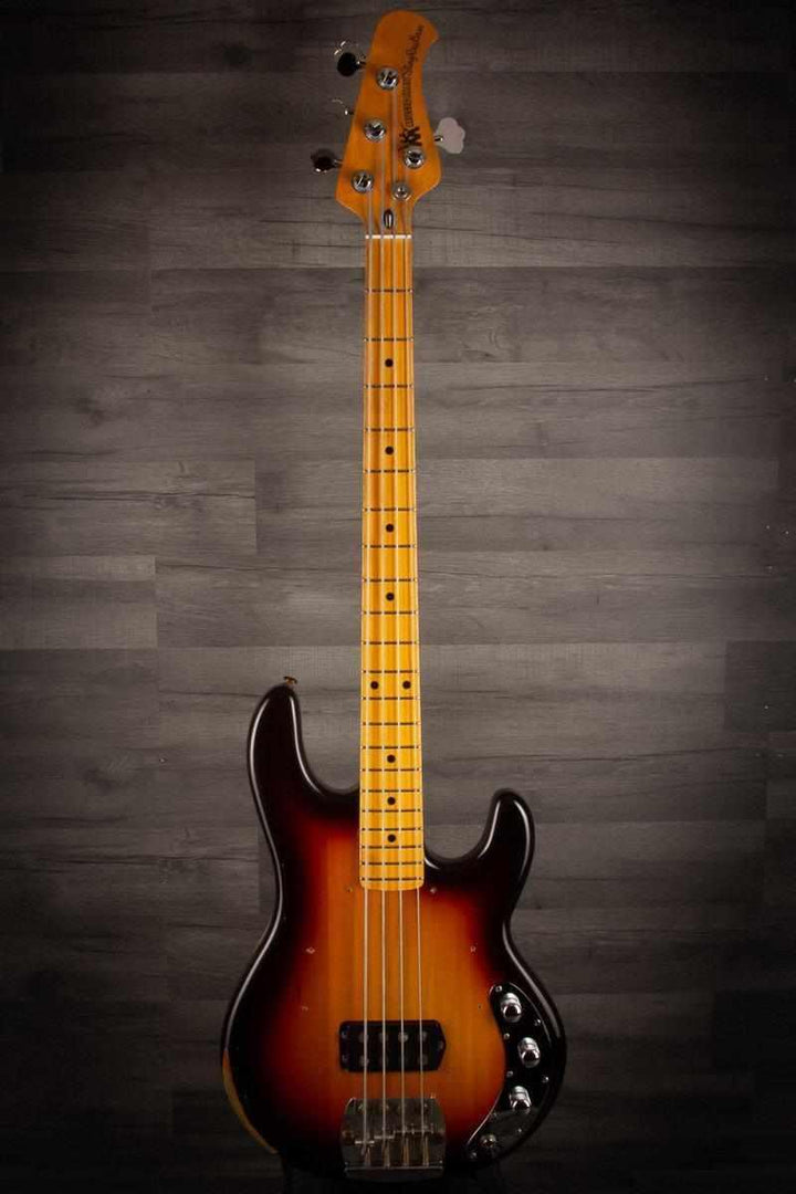 Ernie Ball Music Man Cliff Williams Signature Bass Guitar - Sunburst