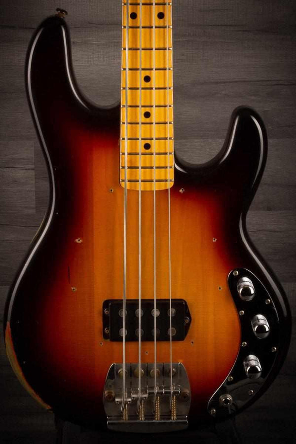Ernie Ball Music Man Cliff Williams Signature Bass Guitar - Sunburst