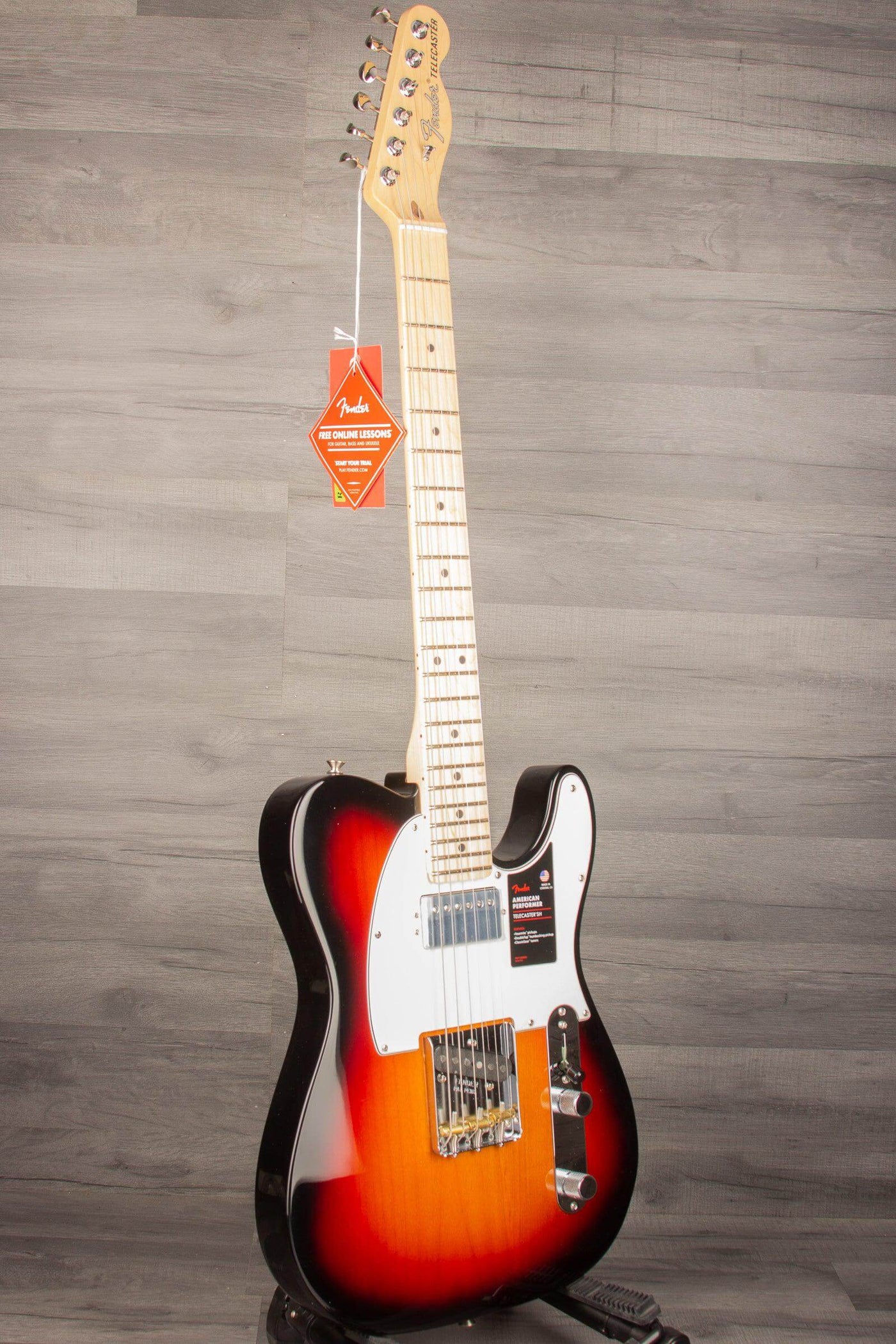 Fender American Performer Telecaster HS - 3 colour Sunburst